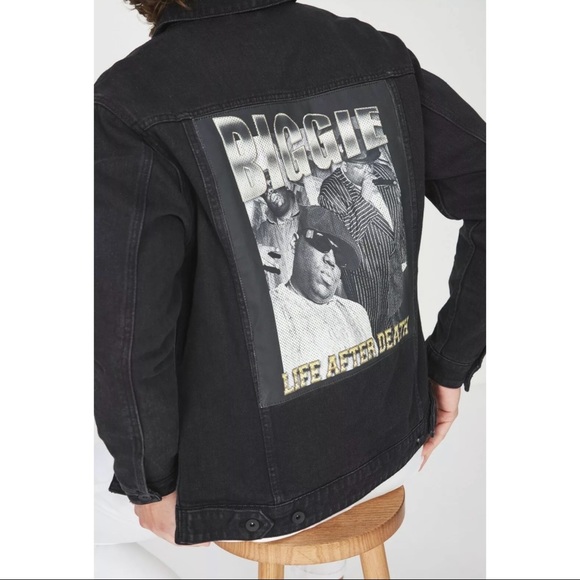 Cotton On | Jackets & Coats | Notorious Big X Cotton On Jean Jacket ...